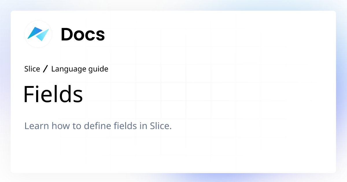 Fields | IceRPC Docs